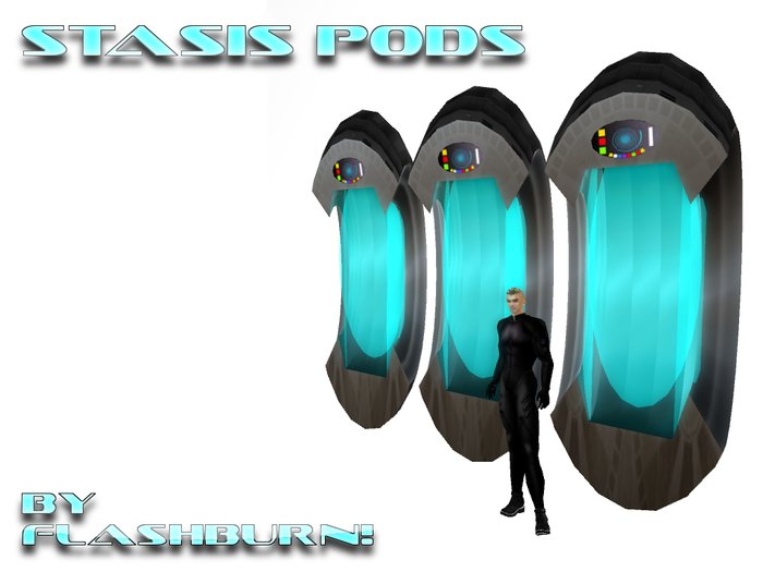 Second Life Marketplace - FlashBurn! Stasis Pods